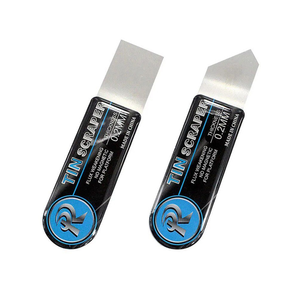 Набор лопатки металлические TIN SCRAPER 0.2ММ для ремонта телефонов и ...