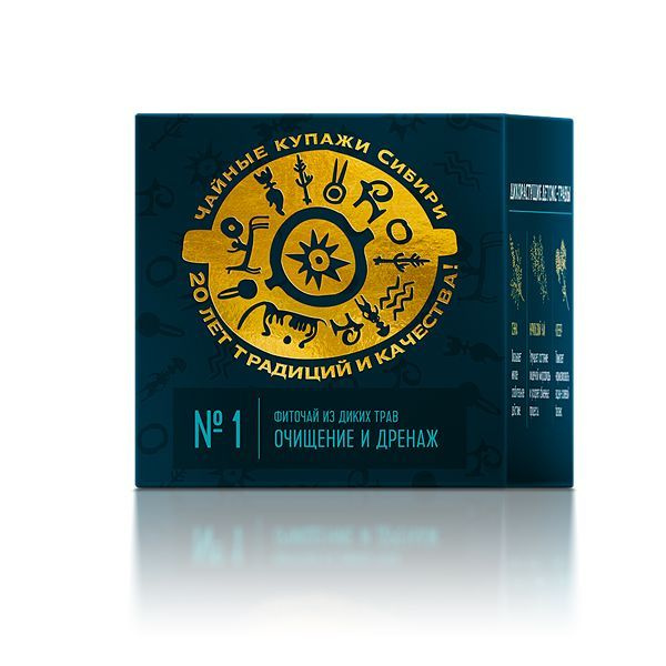 Фиточай из диких трав № 1 (Очищение и дренаж) - Baikal Tea Collection ...