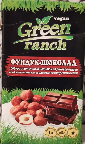 Напиток "Молоко фундук-шоколад", Green ranch, 1 л*3 шт - купить с ...