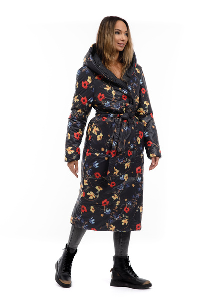 Пальто Rosso Style, размер 44, цвет синий - купить по выгодной цене в интернет-магазине OZON ...