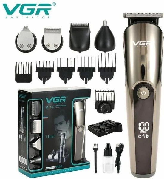 Купить триммер VGR V-107 по низкой цене: отзывы, фото, характеристики в интернет-магазине Ozon ...