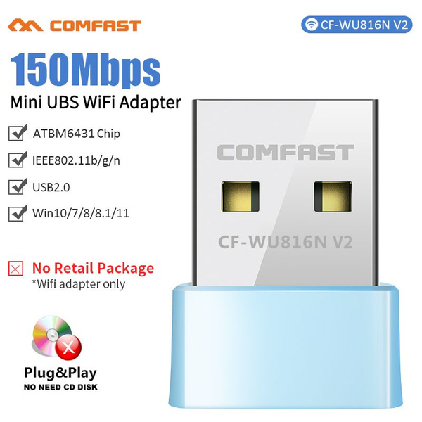 150 Мбит с Mt7603u Rtl8188 Беспроводная сетевая карта Usb Wifi адаптер Lan Wi Fi приемник ключ