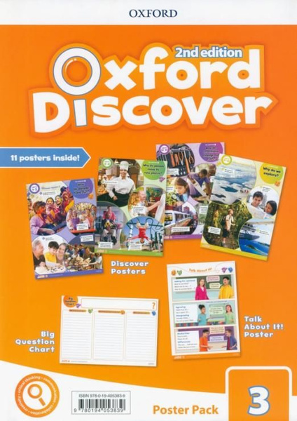 Oxford Discover. Second Edition. Level 3. Posters - купить с доставкой ...