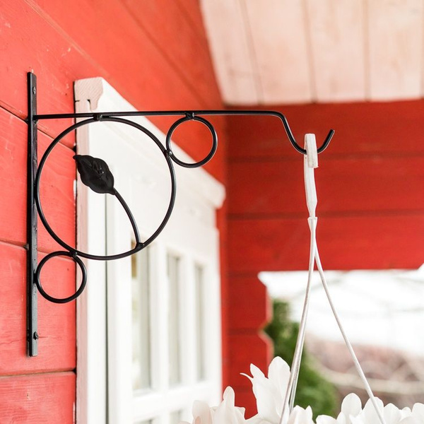 Кронштейн для кашпо настенный уличный подвес для кашпо держатель для цветов 52-025 HiTSAD ...