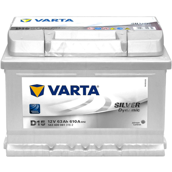 Аккумулятор автомобильный Varta Silver Dynamic D15 (563 400 061) 63 А.ч ...