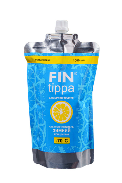 Fin Tippa Жидкость стеклоомывателя Лимон Концентрат -70°C 1 л 1 шт ...