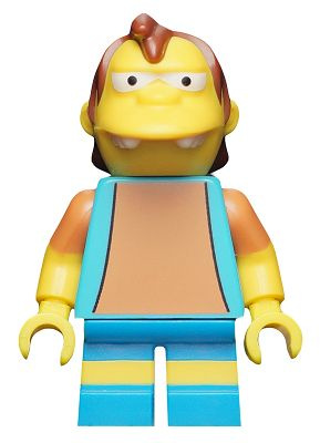Минифигурка Lego Nelson Muntz, The Simpsons, Series 1 sim018 - купить с ...