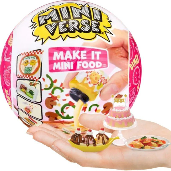 MGA's MINIVERSE MAKE IT MINI FOOD Series DINER 2A Миниверс Миниатюрная ...