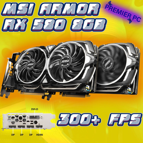 Видеокарта MSI Radeon RX 570, 8 ГБ - купить по низким ценам в интернет ...
