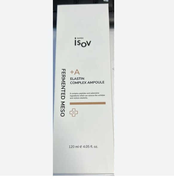 Корея ISOV Ферментированный мезо + комплекс эластина в ампулах 120 мл # ...