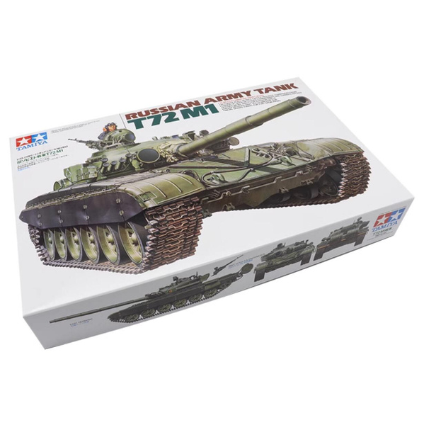 Комплект танковой модели т - 72м1 российской армии tamiya 35160 ...