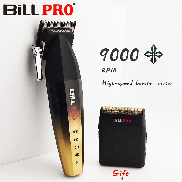 Машинка для стрижки BILL PRO BL600, черный, золотой - купить по выгодным ценам в интернет ...