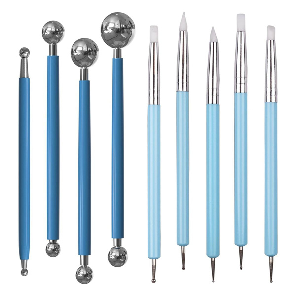 Инструмент для лепки из глины, инструмент точечной живописи ramic Ball ...