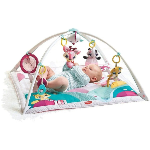 TINY LOVE развивающий интерактивный коврик Принцесса с дугами и игрушками купить на OZON по ...
