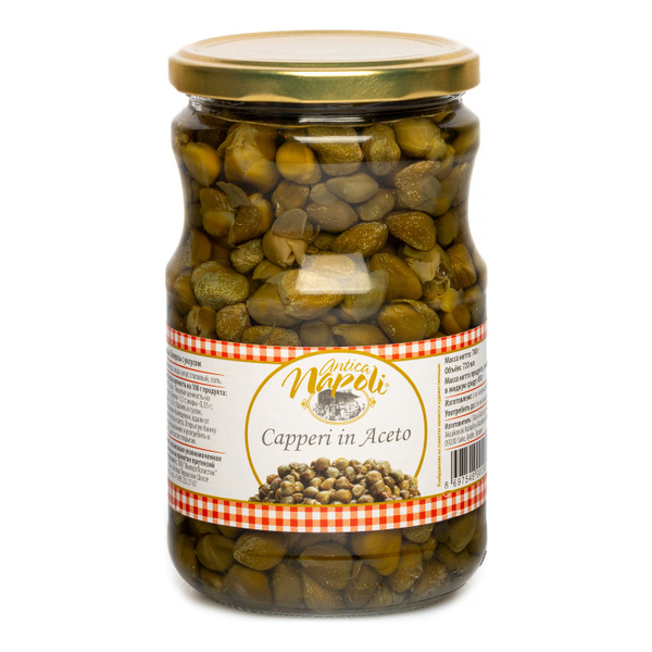 Каперсы Antica Napoli с уксусом,700г - купить с доставкой по выгодным ...