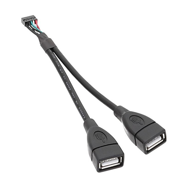 Два USB-разъема на передней панели, материнская плата, 9-контактный, 10 ...