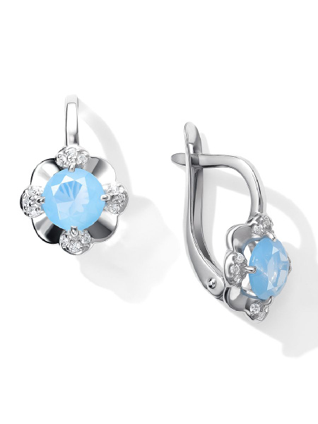 Pepela Jewelry Серьги ювелирные Серебро родированное 925 пробы - купить ...