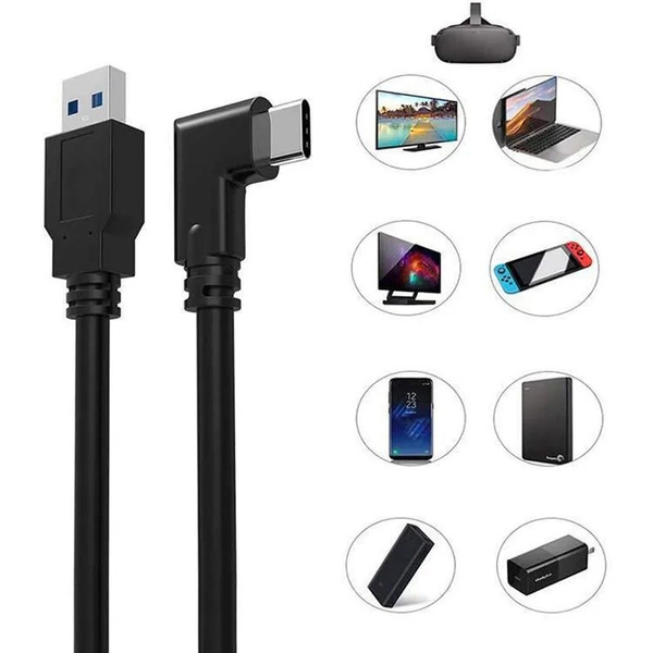Кабель USB Type-C/USB Type-C VR普通线 - купить по низкой цене в интернет-магазине OZON (1349491951)