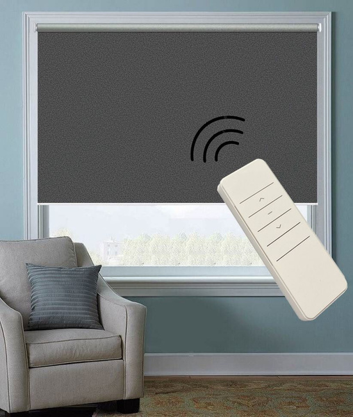 Рулонные шторы Мастер Плюс blackout с элекроприводом wifi , размер ...
