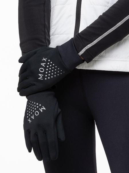 Беговые перчатки Moax Stretch Fit Run - купить с доставкой по выгодным ...