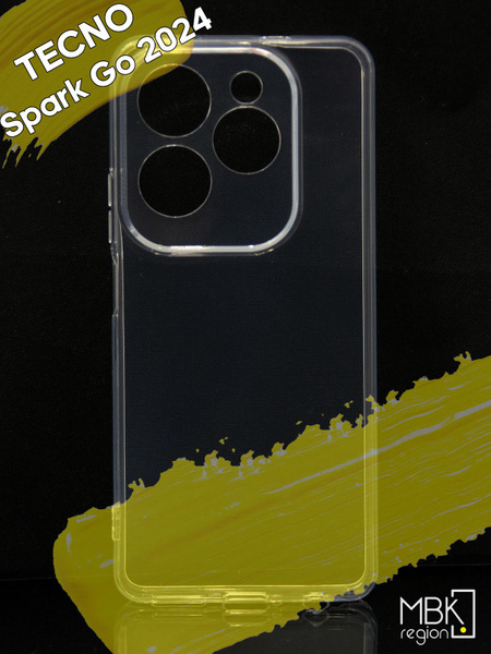 Чехол для Tecno Spark Go 2024 And Pop 8 чехол на текно спарк гоу 2024 и поп 8 прозрачный
