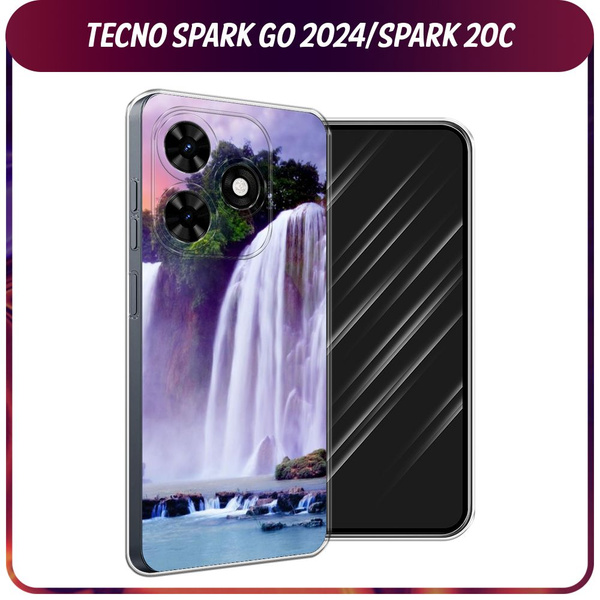 Силиконовый чехол на Tecno Spark Go 2024 Spark 20c Текно Спарк Го