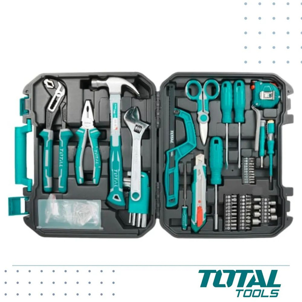 Набор инструмента комбинированный 130 шт TOTAL THKTHP21306 - купить по выгодной цене в интернет ...