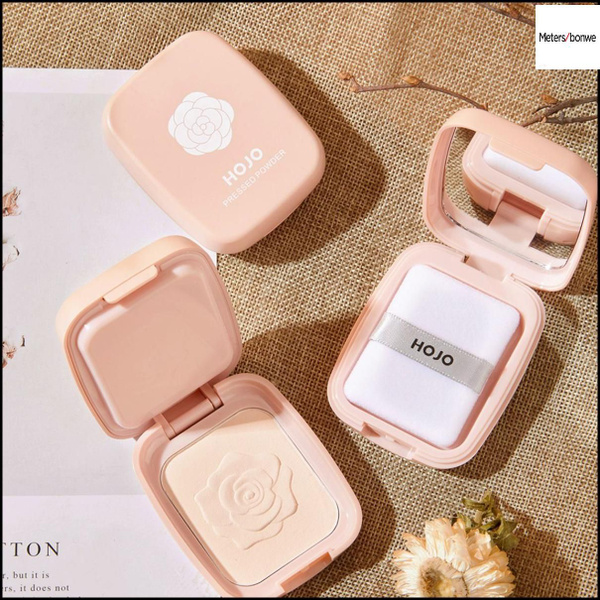 HOJO Пудра компактная для лица CAMELLIA TULLE POWDER матирующая со ...