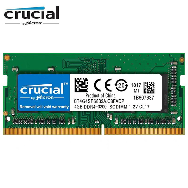 Модуль оперативной памяти Crucial RAM 16GB DDR4 3200MHz Ноутбук SODIMM4 ...