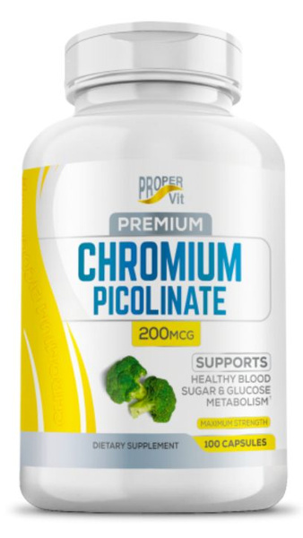 Вопросы и ответы о Пиколинат Хрома Proper Vit Premium Chromium ...