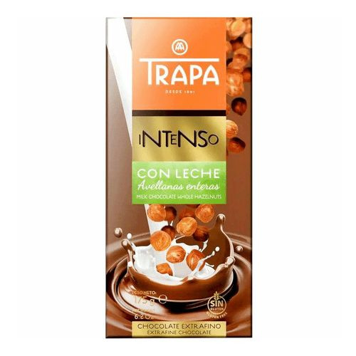 Шоколад Trapa горький 70%с цельным фундуком, 175г - купить с доставкой ...