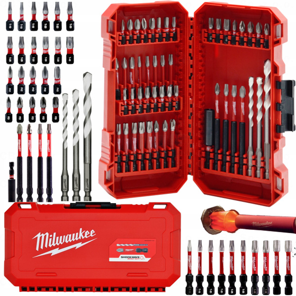 Набор бит Milwaukee Shockwave Impact Duty Bit Set 48 шт. купить на OZON ...