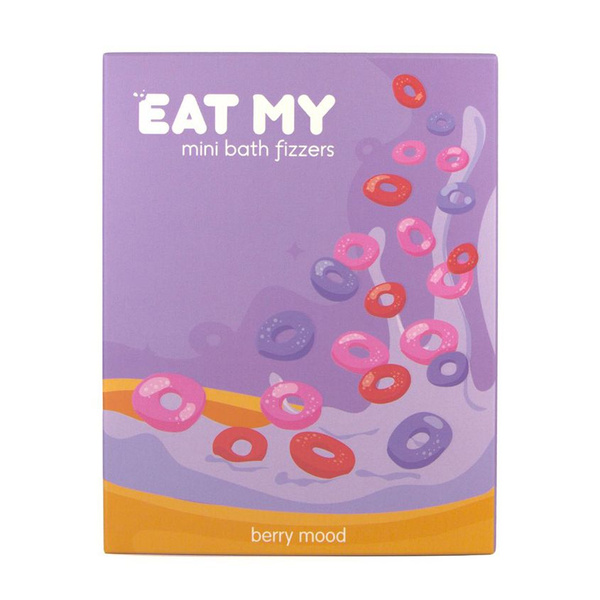 Мини-бомбочки для ванны EAT MY Ягодное настроение 180 г - 1 шт - купить ...