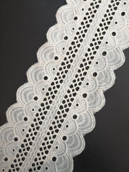 Кружево Mauri Angelo (Италия), 100%хлопок, 1 метр - купить с доставкой ...