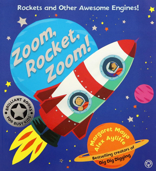 Awesome Engines. Zoom, Rocket, Zoom! / Mayo Margaret / Книга на Английском | Mayo Margaret ...