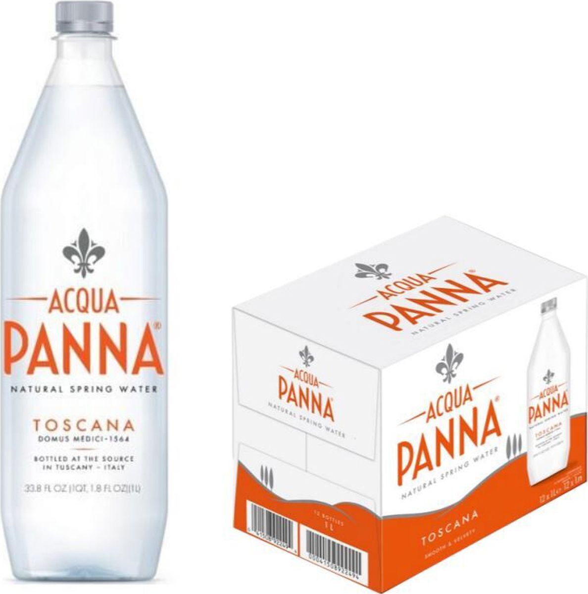 Вода минеральная Acqua Panna (Аква Панна) 12 шт по 1л, пэт — купить в ...