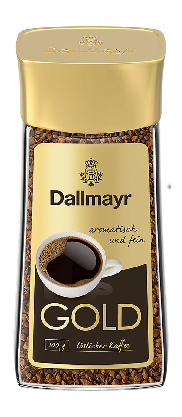 Dallmayr Gold кофе растворимый, 100 г - купить с доставкой по выгодным ...