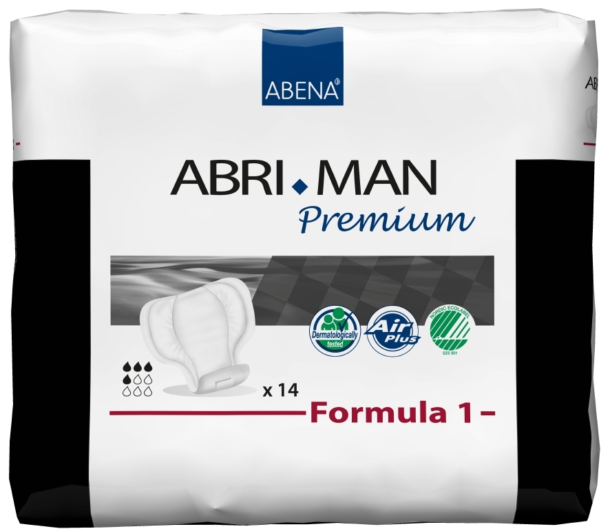 Abena Прокладки урологические мужские Abri-Man Formula 1 14 шт 41006 ...
