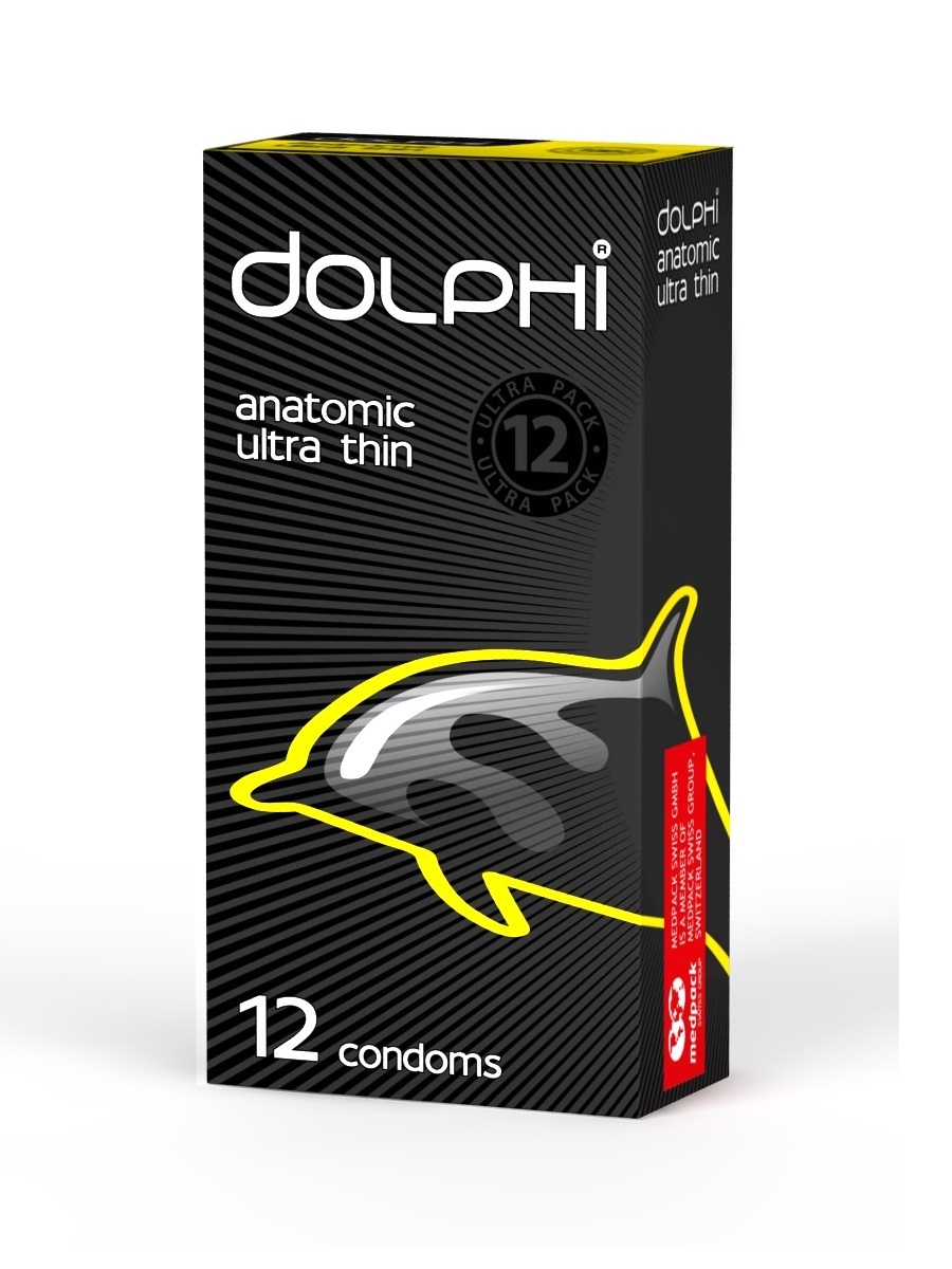 Dolphi Презервативы латексные анатомические сверхтонкие с силиконовой ...