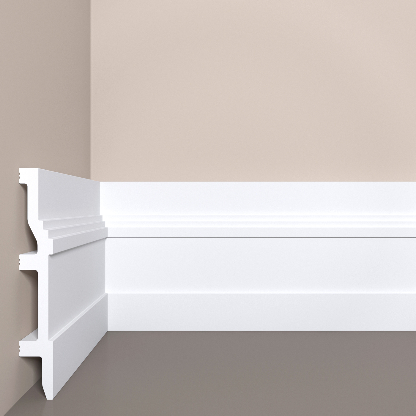 Плинтус bello deco Полистиролx150 мм - купить по выгодной цене в ...