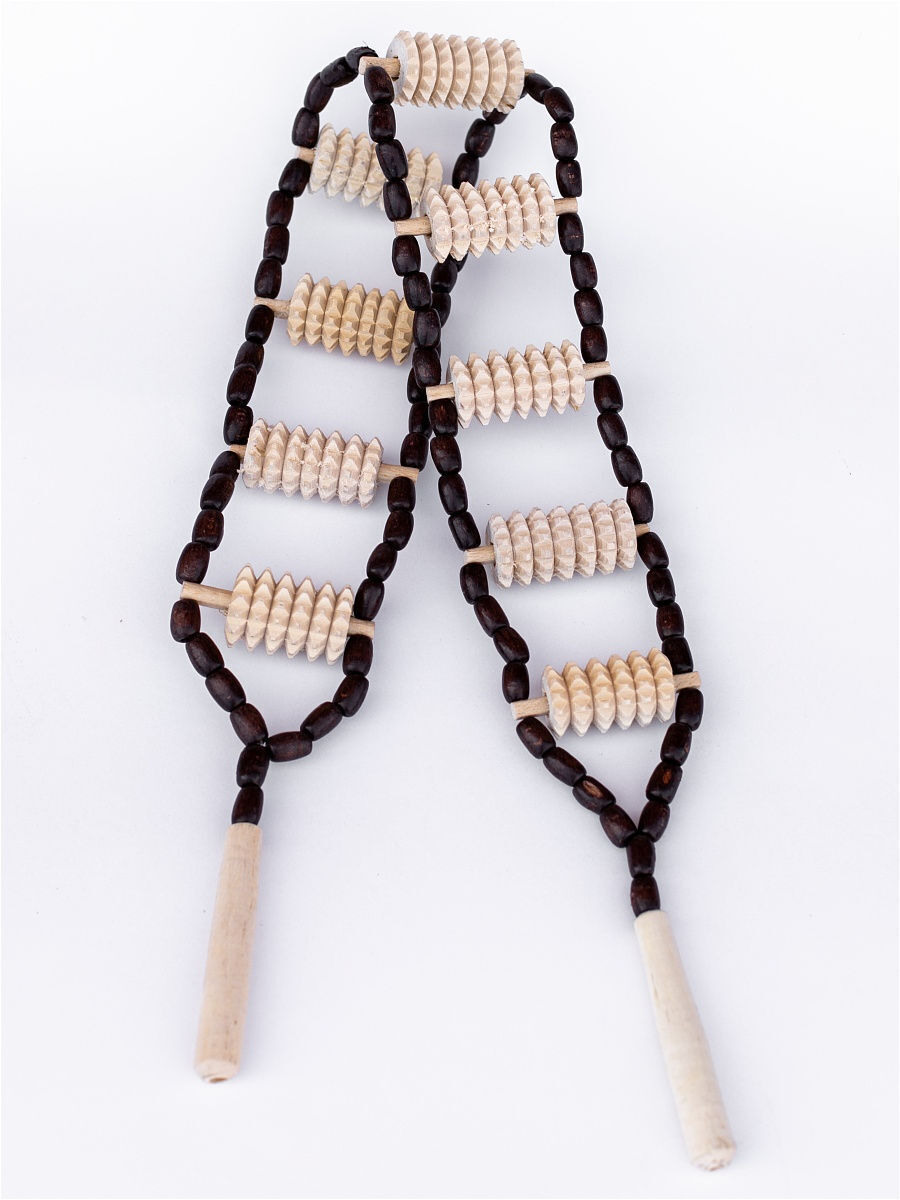 Массажер ленточный деревянный — купить в интернет-магазине OZON с ...