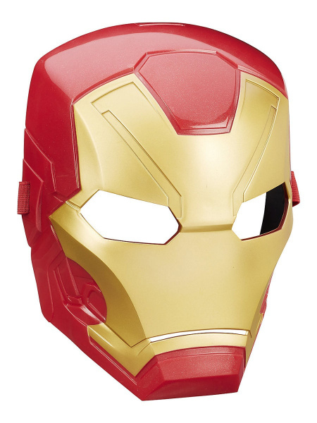 Маска Железного человека, 17 х 25 х 5 см - купить по доступным ценам в интернет-магазине OZON ...