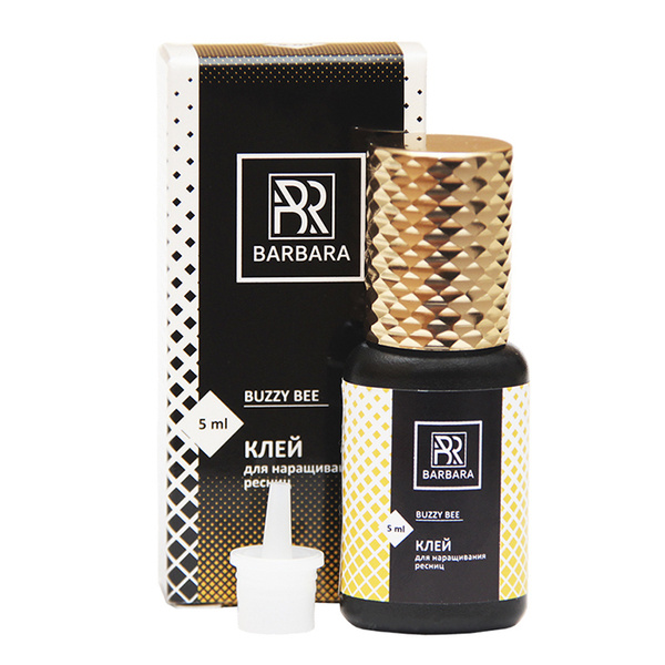 Barbara Buzzy Bee Клей для наращивания ресниц 5 мл - купить с доставкой по выгодным ценам в ...