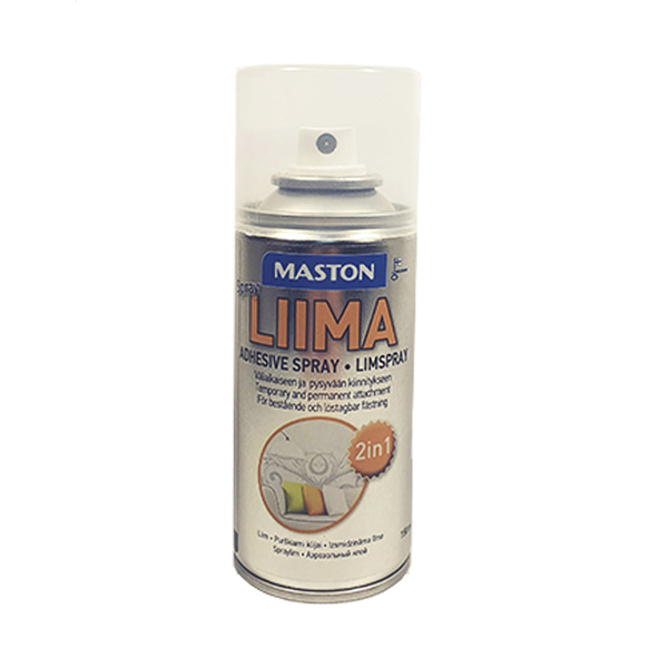 Клей быстросохнущий аэрозольный, водонепроницаемый MASTON Liima Spray ...
