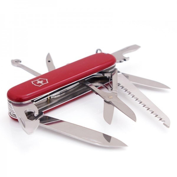 Нож VICTORINOX Huntsman 91мм, красный 1.3713 - купить с доставкой по ...