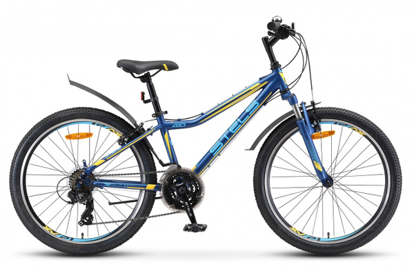 STELS Navigator-410 V 24" 21-sp V010 черно-синий - купить по выгодной ...