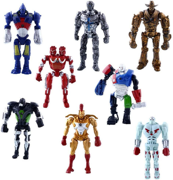 Набор из 8 героев фильма Реальная Сталь (8x Real Steel Movie) - купить ...