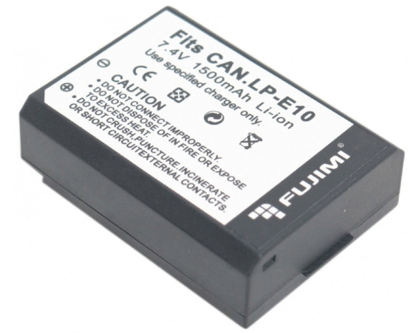 Аккумулятор Fujimi LP-E10 EOS 1100, 1200D - купить с доставкой по ...