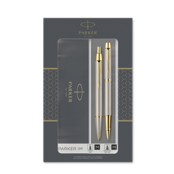Характеристики Подарочный набор Parker: IM Core Brushed Metal GT ...