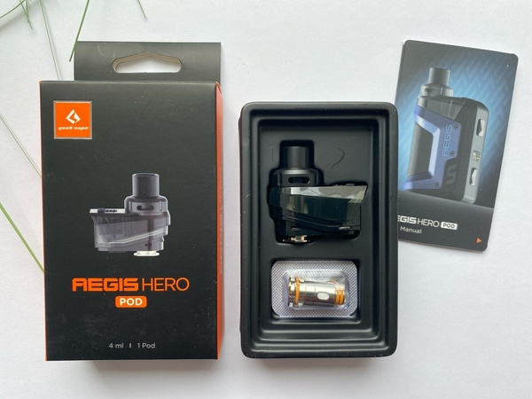 Картридж для Aegis HERO POD by Geek Vape( 4мл 2 испарителя без жидкости ...